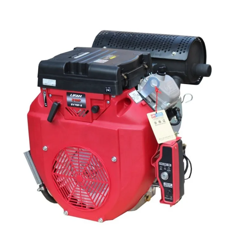 24hp Gasoline Engine Two Cylinder Horizontal Shaft Marine Engine ...