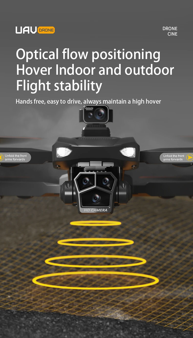 Newest P20 Obstacle Avoidance EIS GPS FPV Drone 4K Electric Three ...