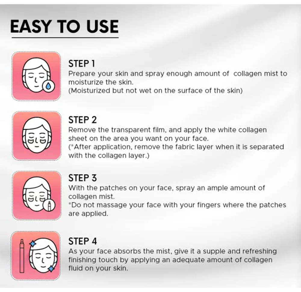 Melao Oem 100% Collagen Fast Dissolving Collagen Film Spray Water ...