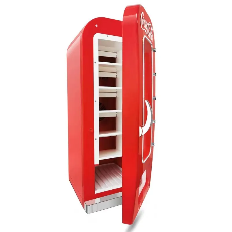 MOQ 1 Red Mini Fridge For Vintage Fridge 12v Office Dorm Cottage Diet ...