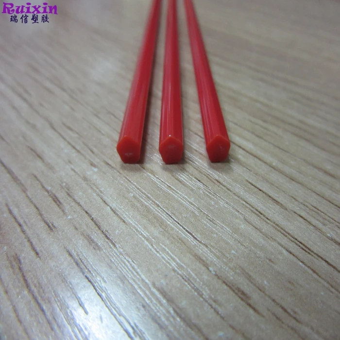 Pa Material Green Color Nylon Stick 2.5mm Rounded Shape Customized Size ...
