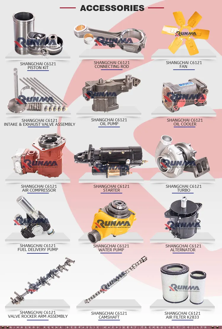 Runma Original Wheel Loader Diesel Engine Parts D17-002-02 Jx1023a5 ...