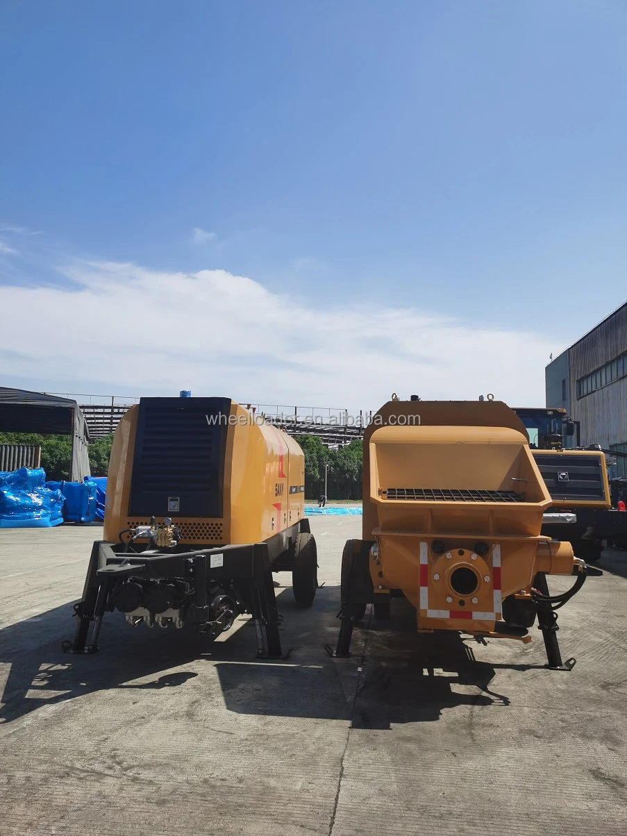 Oriemac: Chinese Famous HBT12020C-5S Trailer Pump 75m3/h Multiple Working Site| Alibaba.com