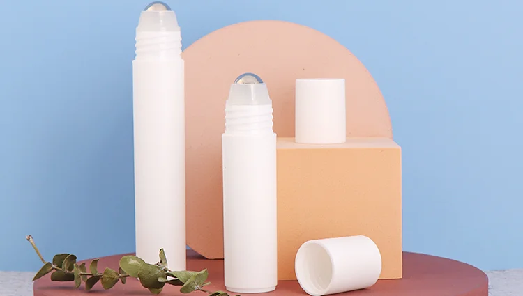 Wholesale 20ml 30ml White Plastic Deodorant Roll On Bottle With Steel ...