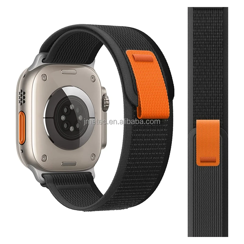 Newest Trail Fabric Loop Watch Strap Canvas Nylon Fitness Band Smart ...