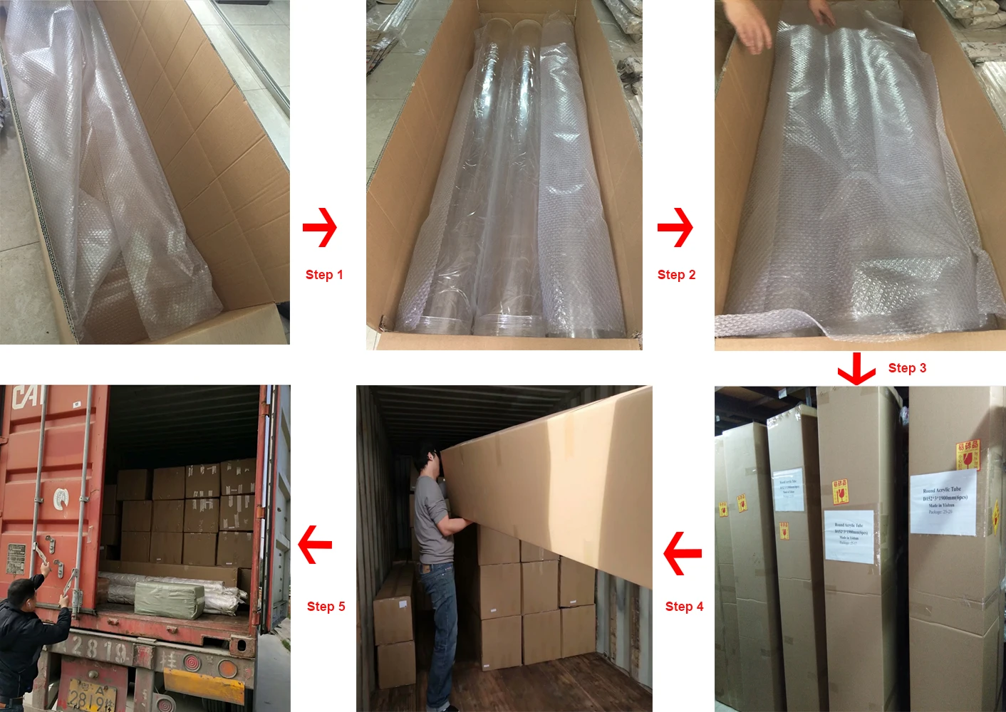 Custom High Transparency Semi-elliptical Special Shaped Pmma Plastic ...