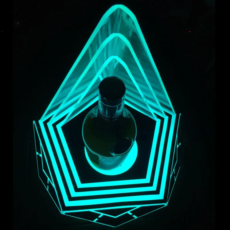 Led Bottler Glorifier Vip Bottle Presenter With Laser Lighting For ...