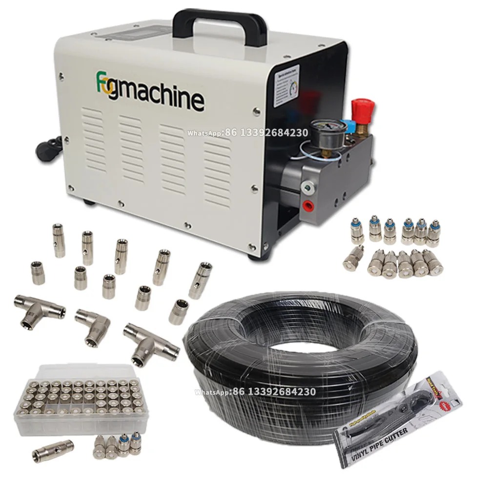 Fog Machine System Water Spray High Pressure Outdoor Misting Fog ...