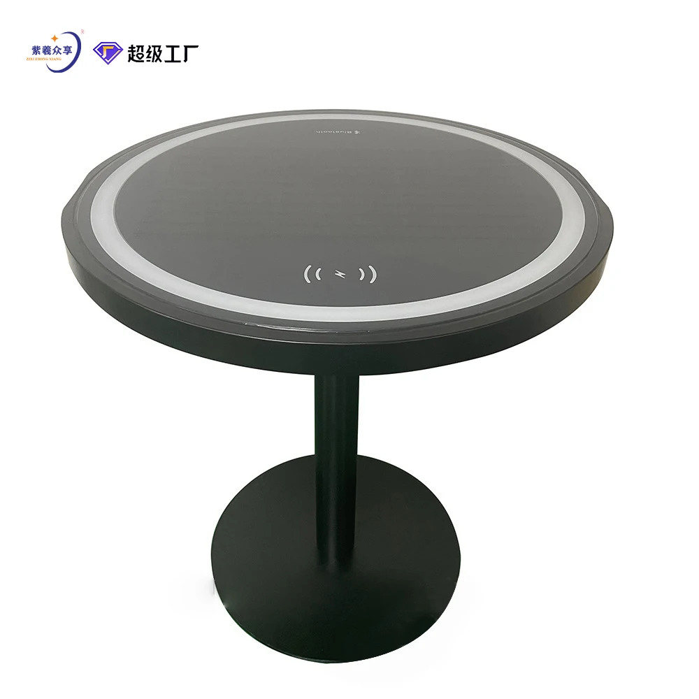 Outdoor Smart Wireless Charging Table With Bluetooth Sound ...