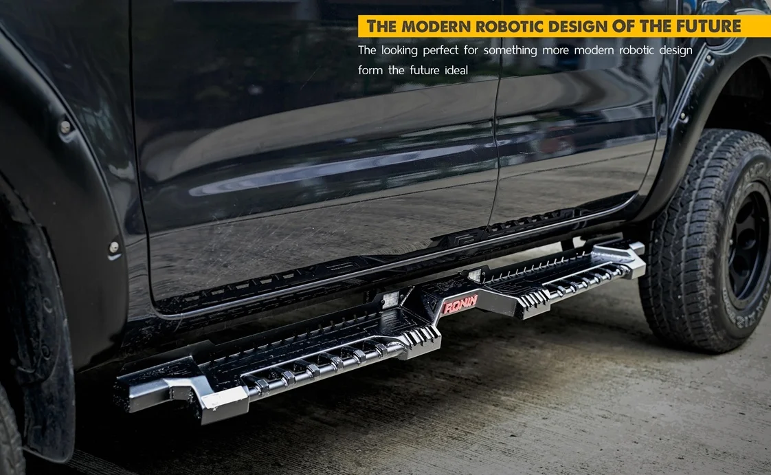 Nissan Navara Steel Running Board With Modern Design - Oem | Wholesale