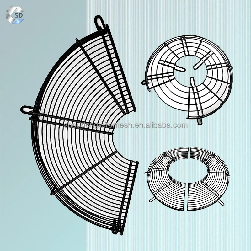 Metal Fan Guard Dome Ventilation Fan Cover Cooling Fan Finger Guard ...