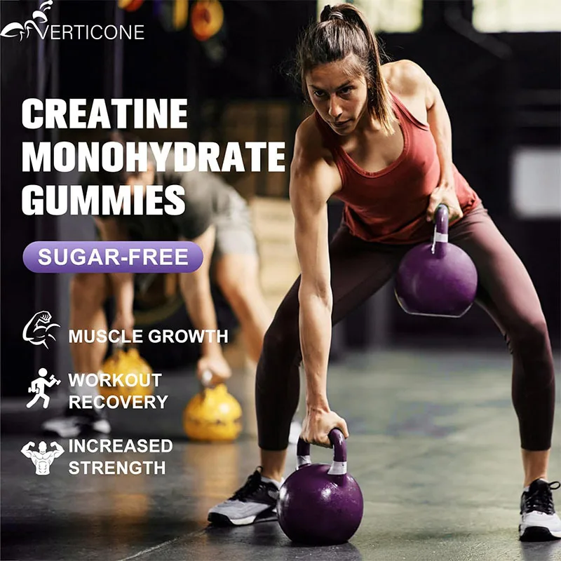 Oem Own Brand Supplement Creatine Monohydrate Energy Gummy Creatine ...