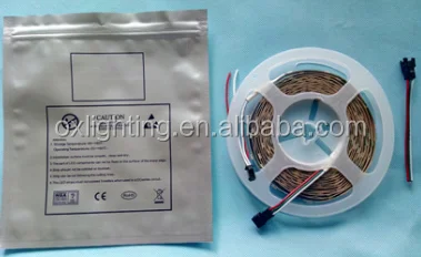 5mm Ws2812b Led Strip 5v Ws2812 Led Strip Dream Color Rgb Rgbic Pixel ...