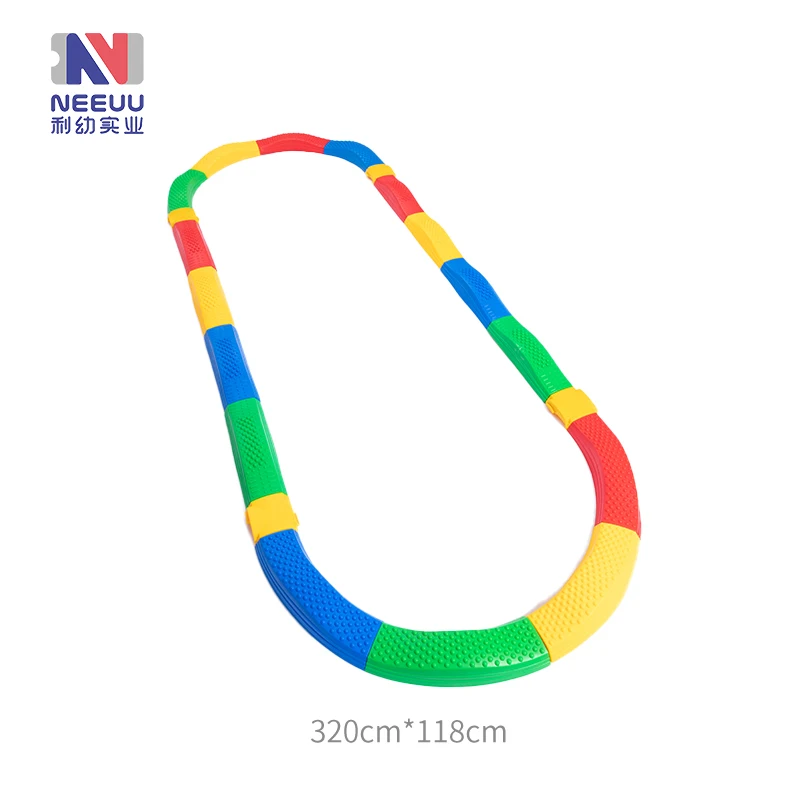 20-piece balance board gymnastics obstacle course for kids ...