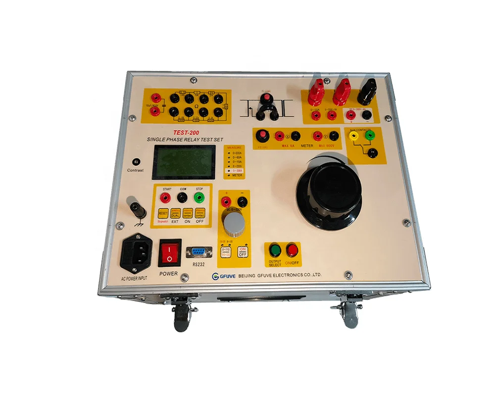 TEST-200 200A Portable Primary Current Injection Test Kit