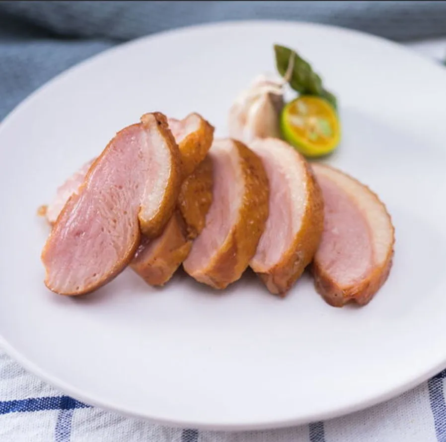 Frozen Fully Cooked Golden Brown Skin-on Boneless Roasted Duck Meat ...