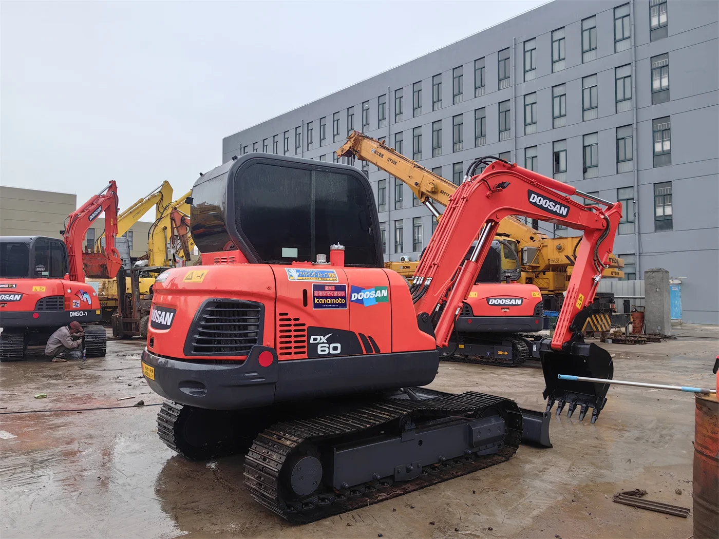 Doosan DX60 Mini Excavator - 5ton High Efficiency Digging