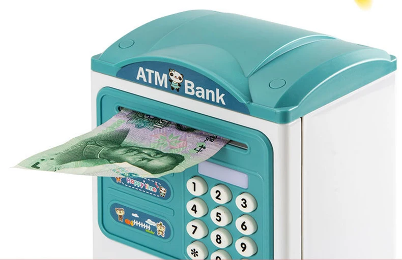 Novelty Toys Children Saving Money Box Kids Electronic Atm Bank Coin ...