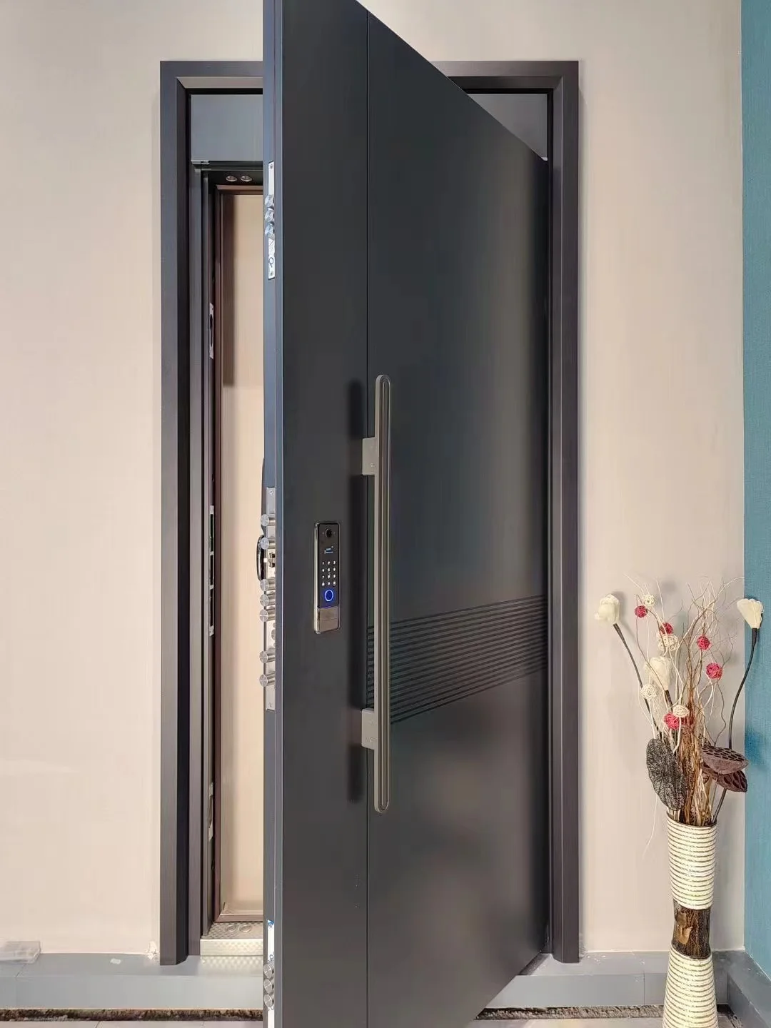 Glancy High Quality Custom Bulletproof Security Entrance Entry Pivot ...