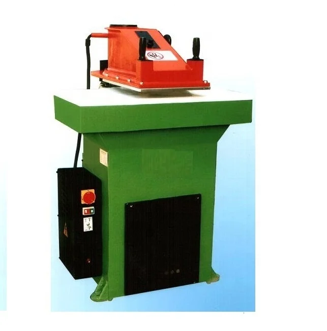 Hydraulic Manual Swing Arm Leather Clicker Press Machine with Motor and ...