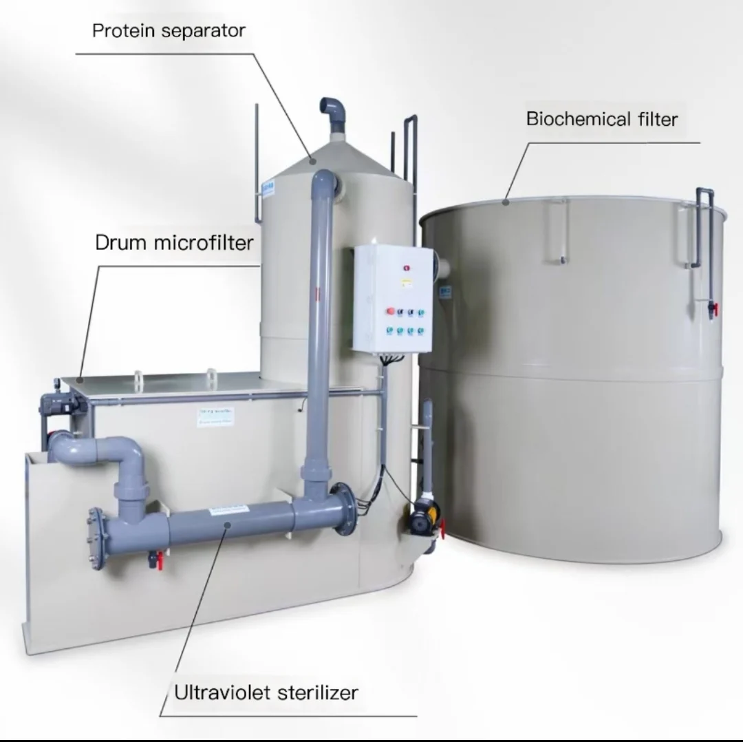 10000 Liter Aquaculture Tank with UV Sterilizer for Fish