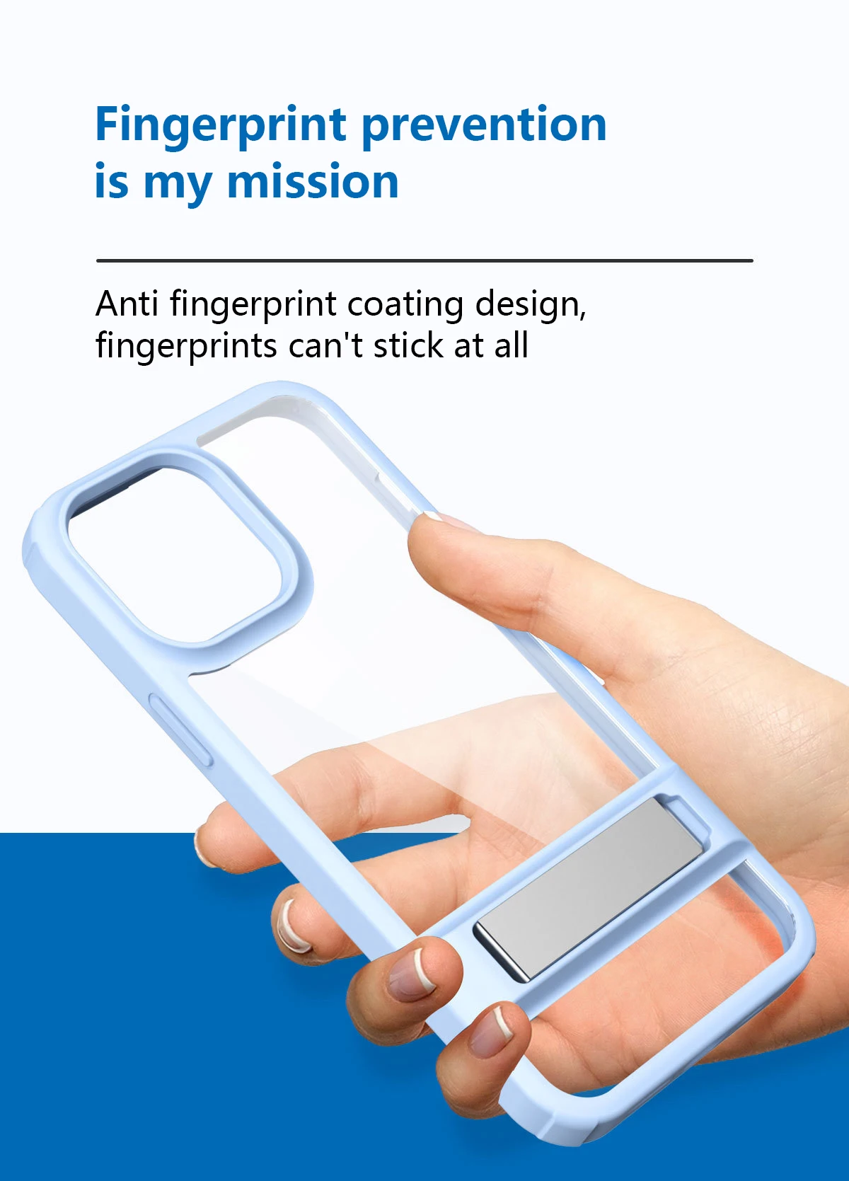 Hybrid Kickstand Folding Multifunctional Phone Case For Iphone 14 Pro ...