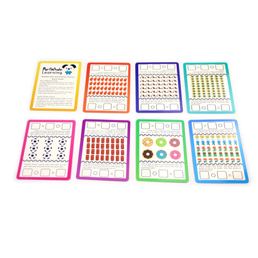 Educational Talking Kids Playing Cognitive Cards Toddler Learning Flash ...