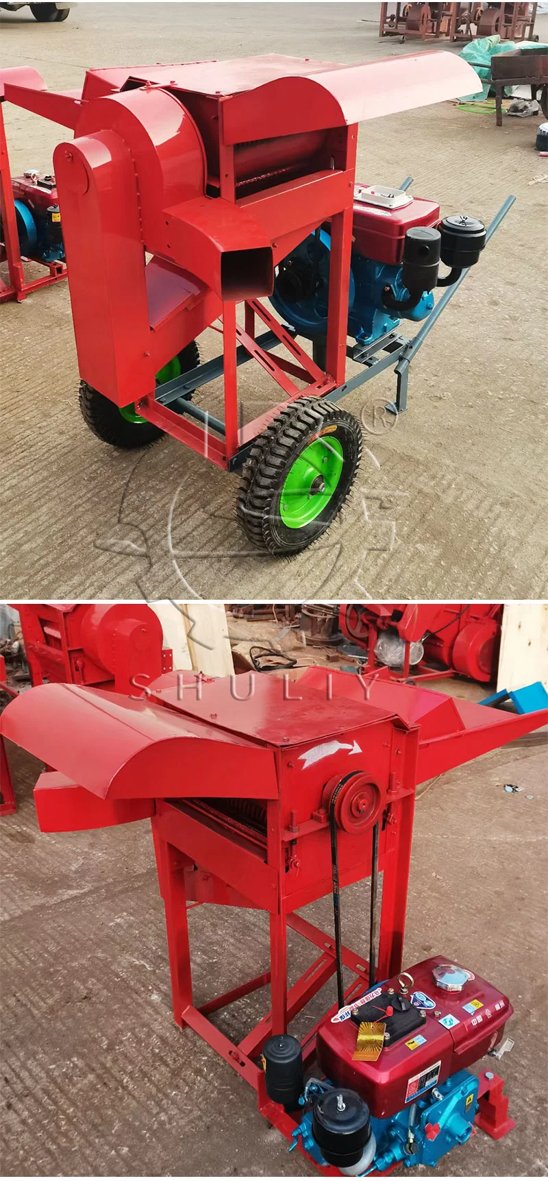 Wheat Rice Thresher Philippines Rice Paddy Threshing Machine - Buy Rice ...