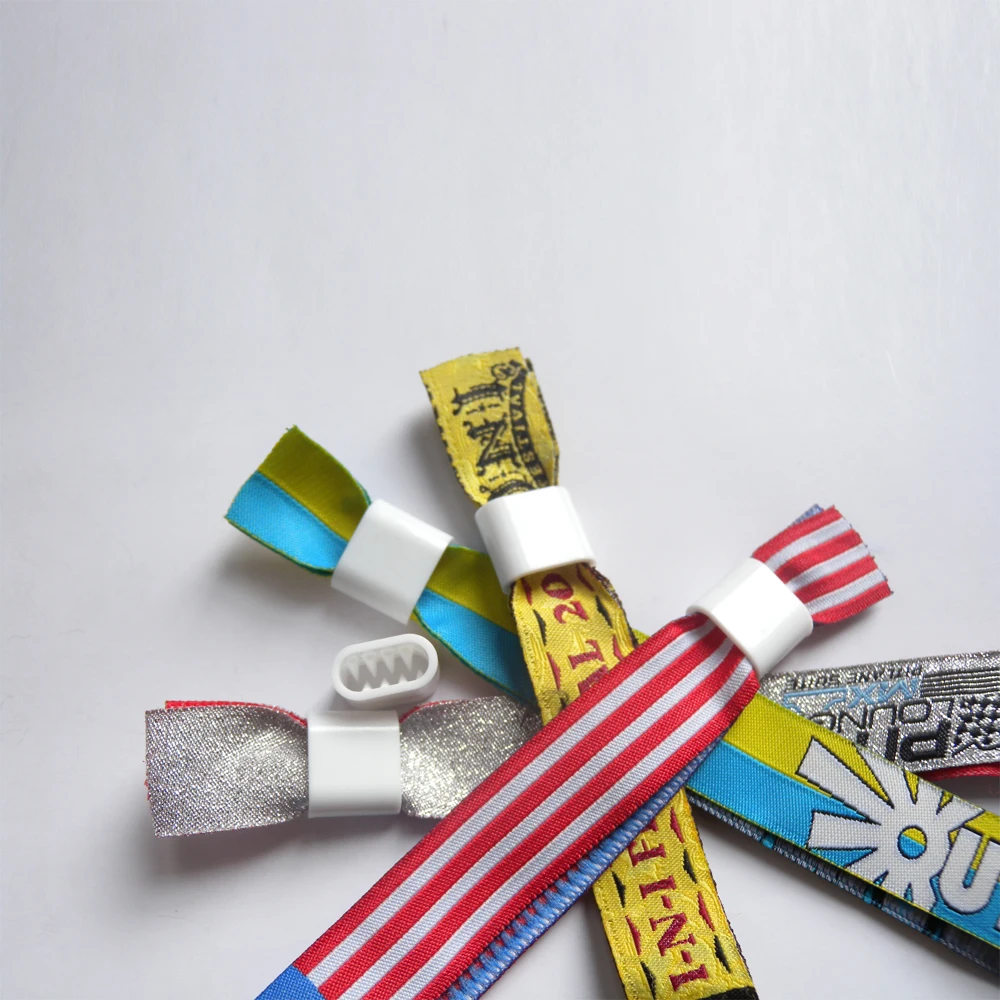 Promotional Printed Logo Printable Resort Wrist Band Bracelets Fabric ...