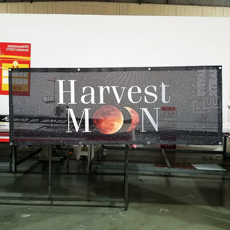 Custom Outdoor Wall Advertising Pvc Vinyl Banner,Vinyl Logo Backdrop ...