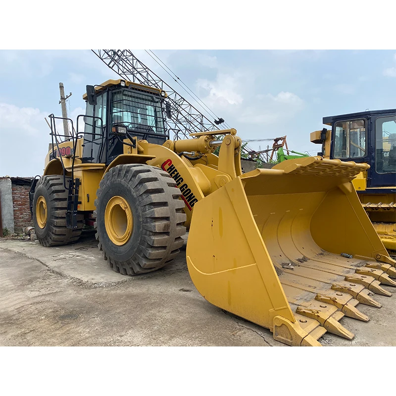 Good Condition Used 966h Wheel Loader Caterpillar Used Cat 990h Loader ...