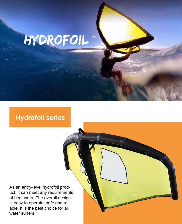 FAYEAN Personalized Water Fly Wings Inflatable Kite Foil Wing Hydrofoil ...