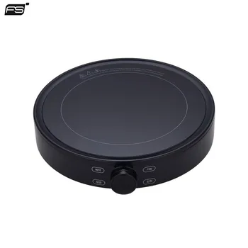 Round Induction Cooker Electric Hot Pot Induction Hot Plate Electric ...