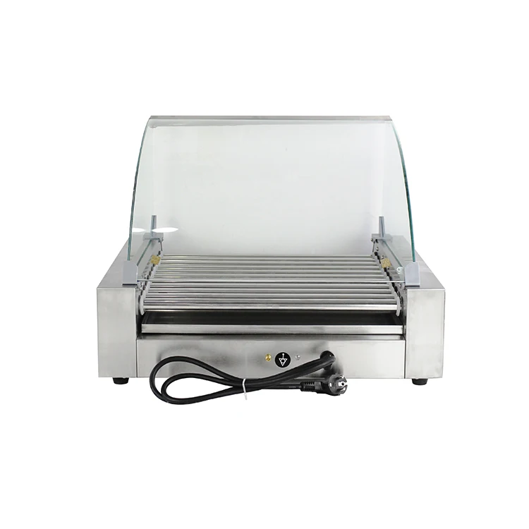 Large Size Stainless Steel Hot Dog Roller Grill - Easy to Operate