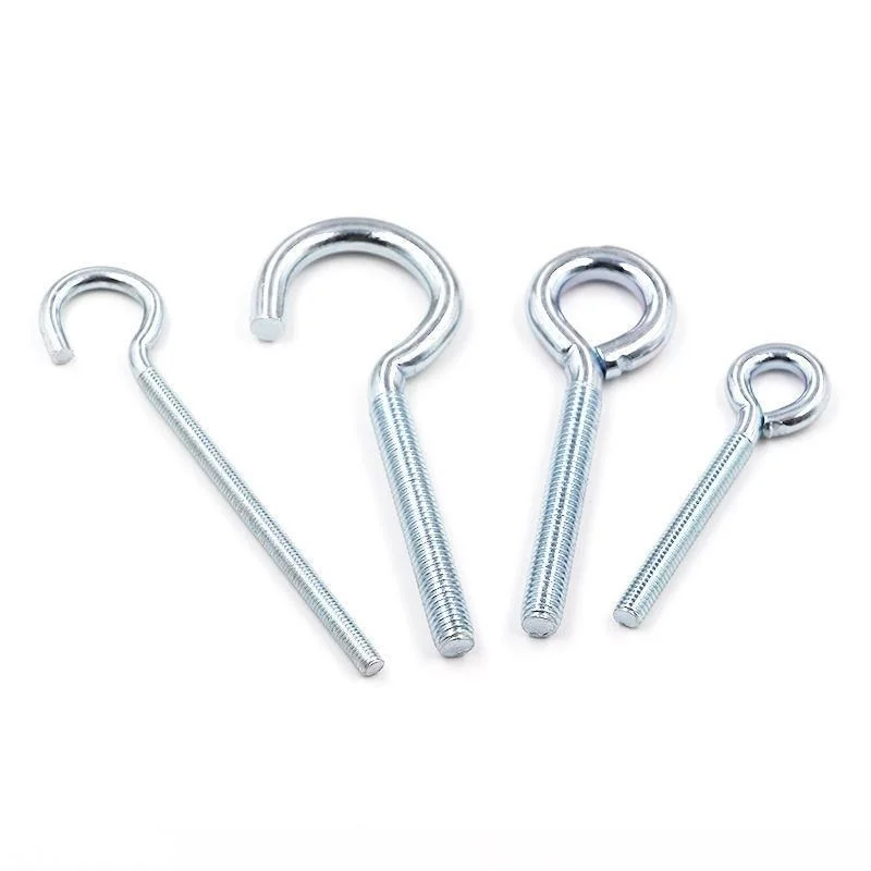 Carbon Steel Flat Head Round Eye Bolts Din 444 Lifting Eye Bolts - Buy ...