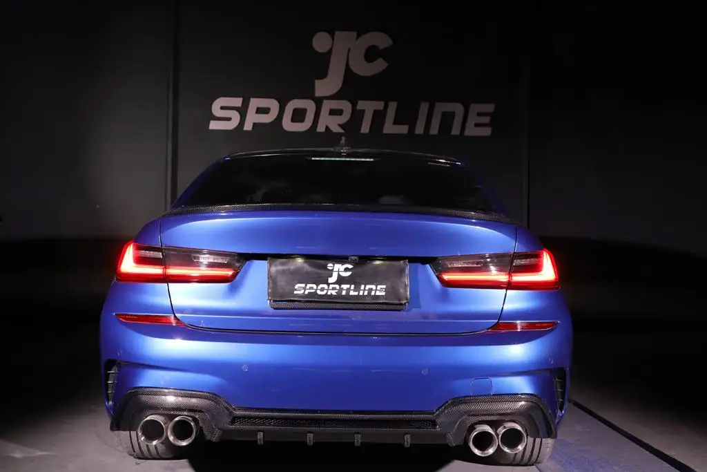 Carbon Fiber M340i Rear Bumper Diffuser for BMW 3 Series G20 G28 M ...