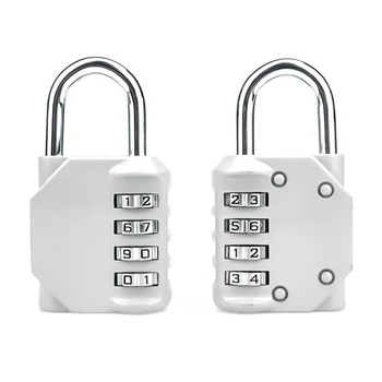Xmm-8023a Factory Produce 4 Digits Combination Padlock Zinc Alloy ...