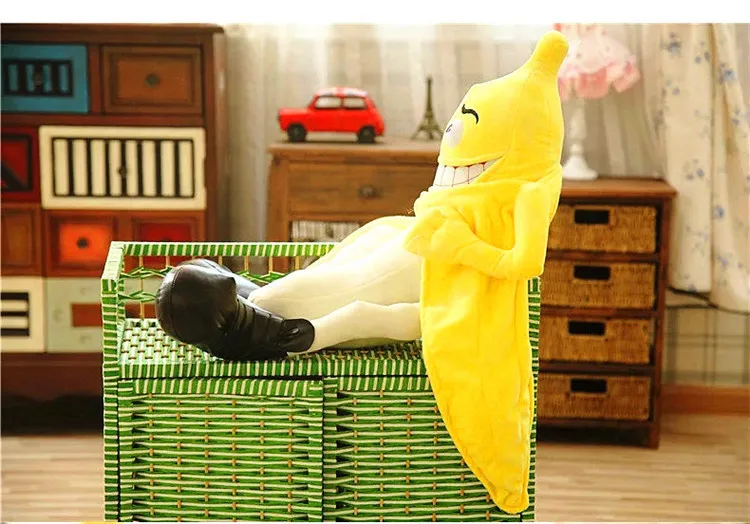 Tricky Funny Banana Man Plush Toy - Creative Stuffed Plant Doll, Ideal ...