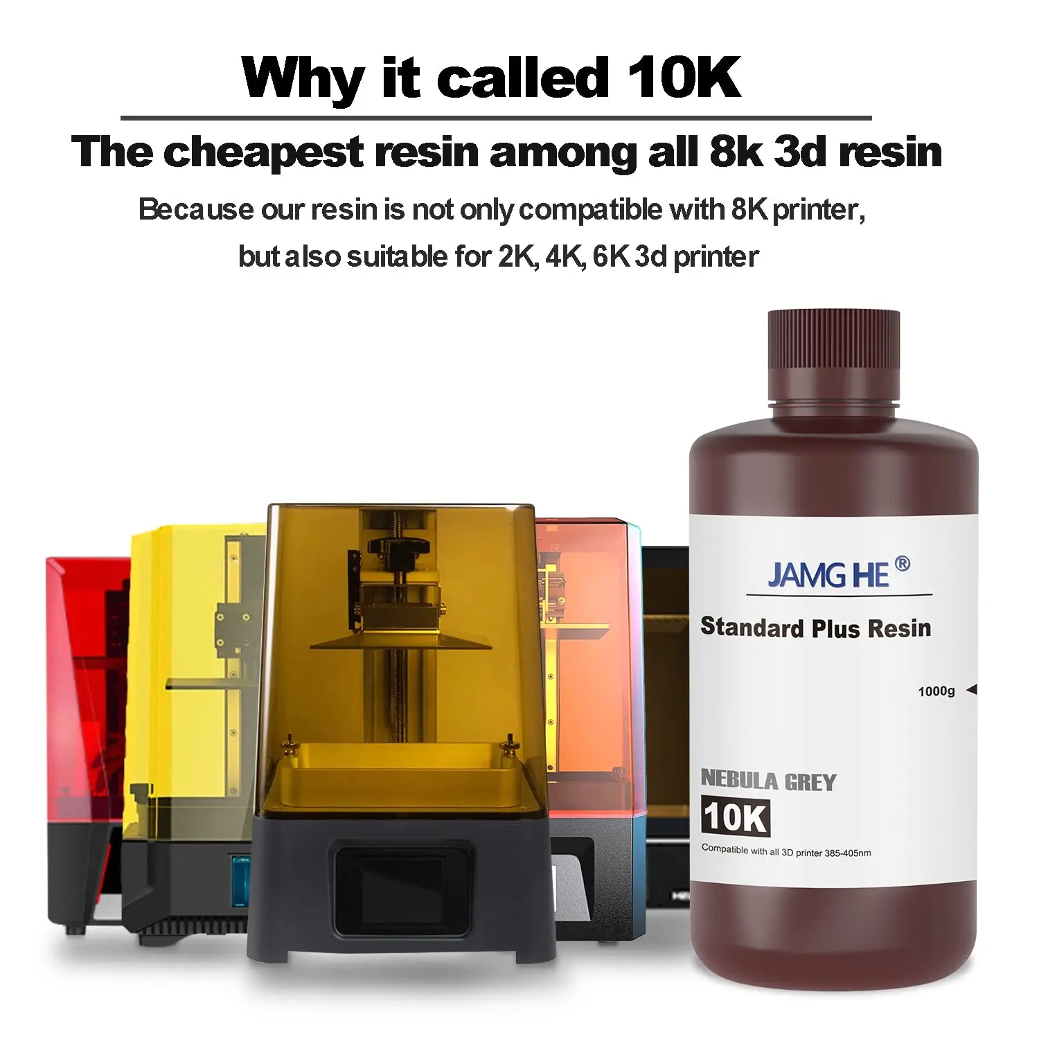 8K Standard Resin 3D Printer Resin - Fast Printing For Custom Models ...