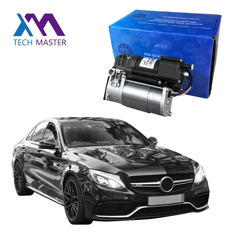 Tech Master Airmatic Air Suspension Compressor Pump For W205 W253 X253 ...