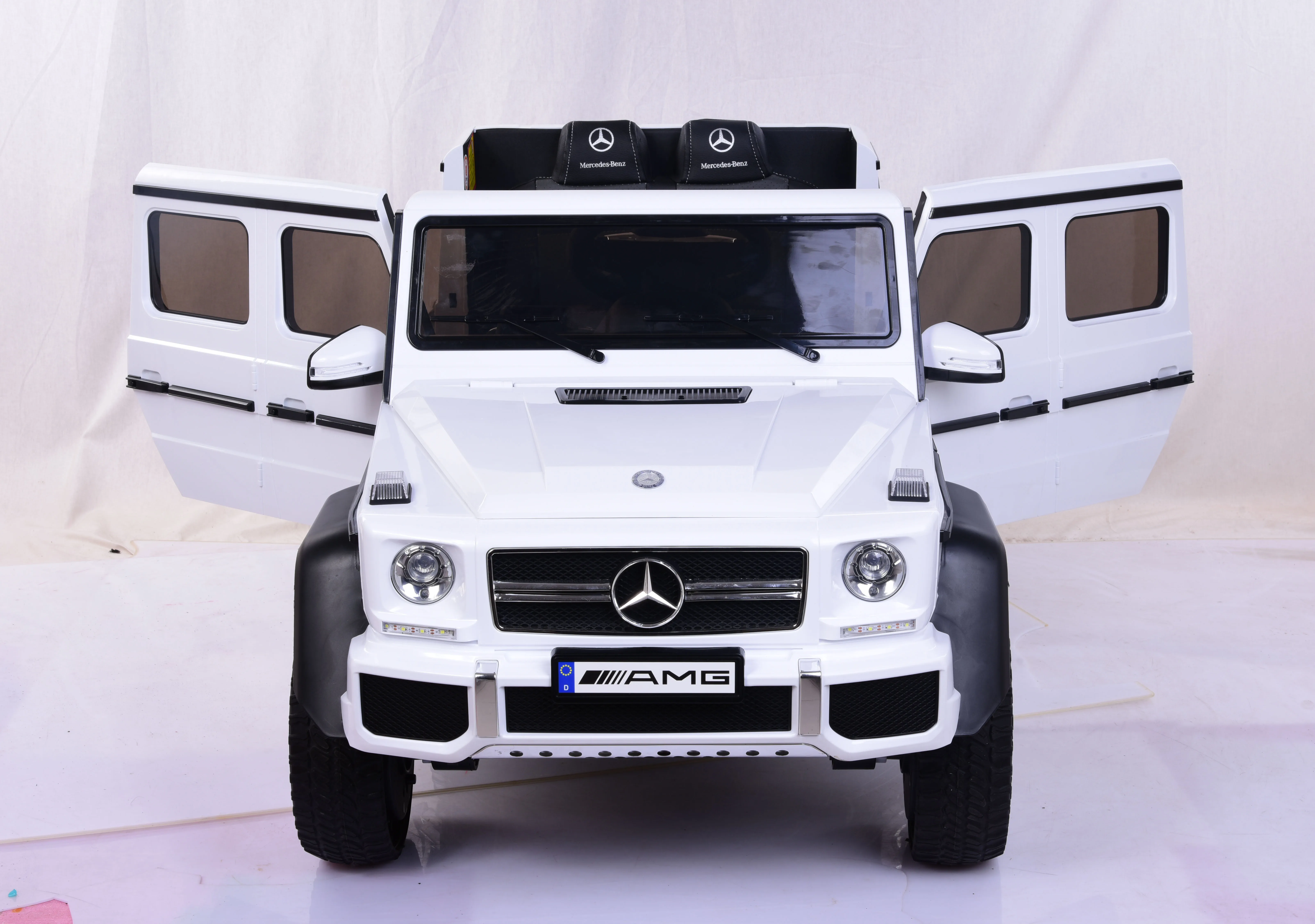 24v 6x6 Electric Kids Toys Mercedes Benz G63 Licensed Ride On Car With ...