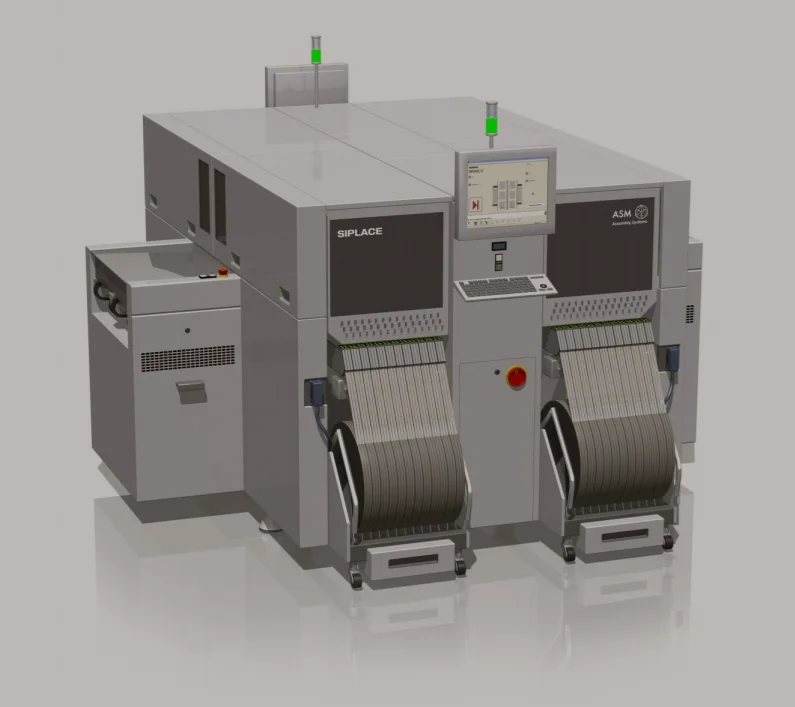Smt Placement Machine Used Smt Pick And Place Chip Mounter Asm/siemens ...