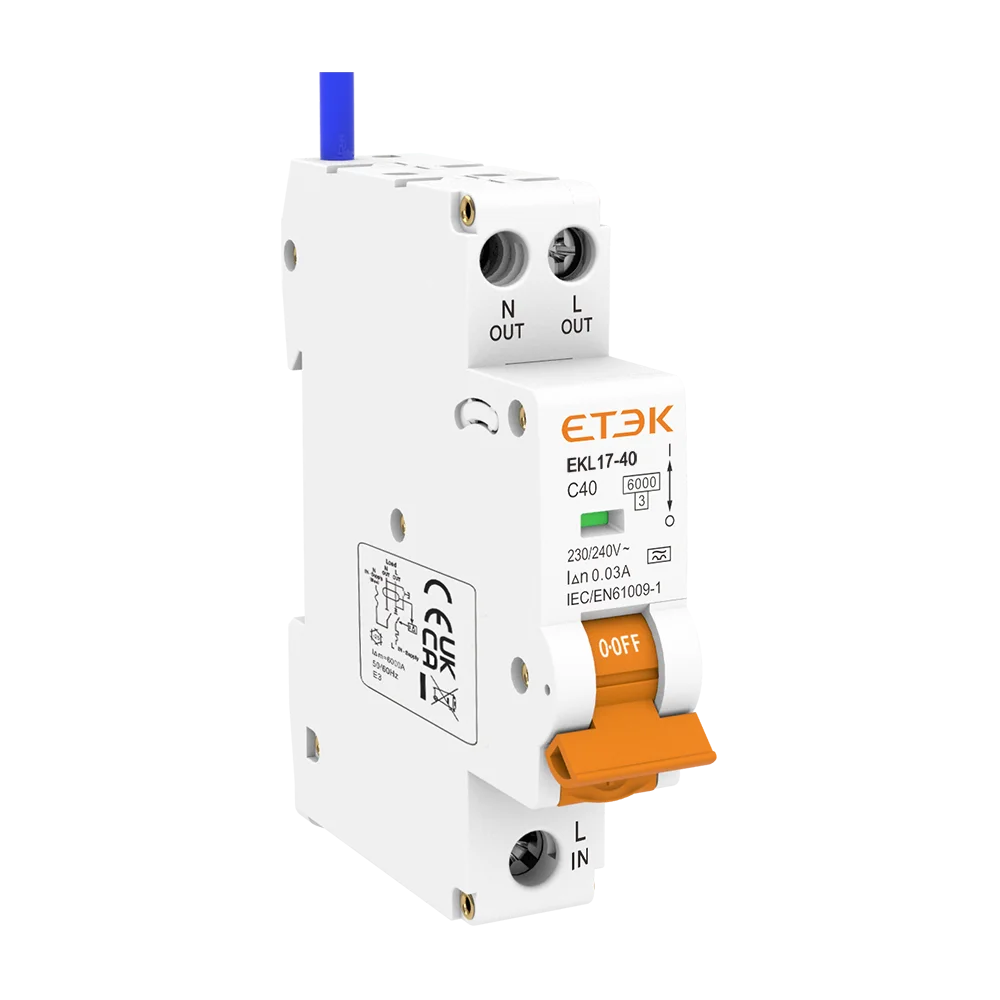 Etek Rcbo断路器交流/a型剩余电流过流保护30ma Rcbo低压mcb Rcbo - Buy Rcbo,Rcbo断路器 (rcbo ...