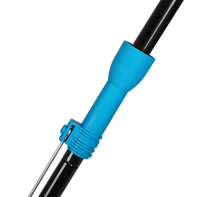 Long Handle Plastic Rake Lightweight Adjustable Collect Grabber Leaves ...