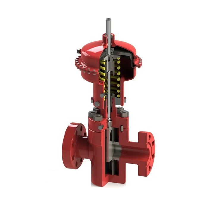 API High Pressure Surface Safety Valve with Hydraulic Actuator