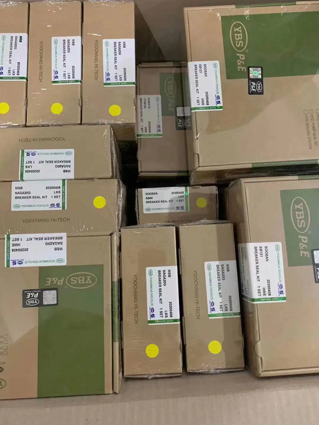 Breaker Oil Seal Repair Kit Apply For Excavator Broken Hammer Rod Seals ...