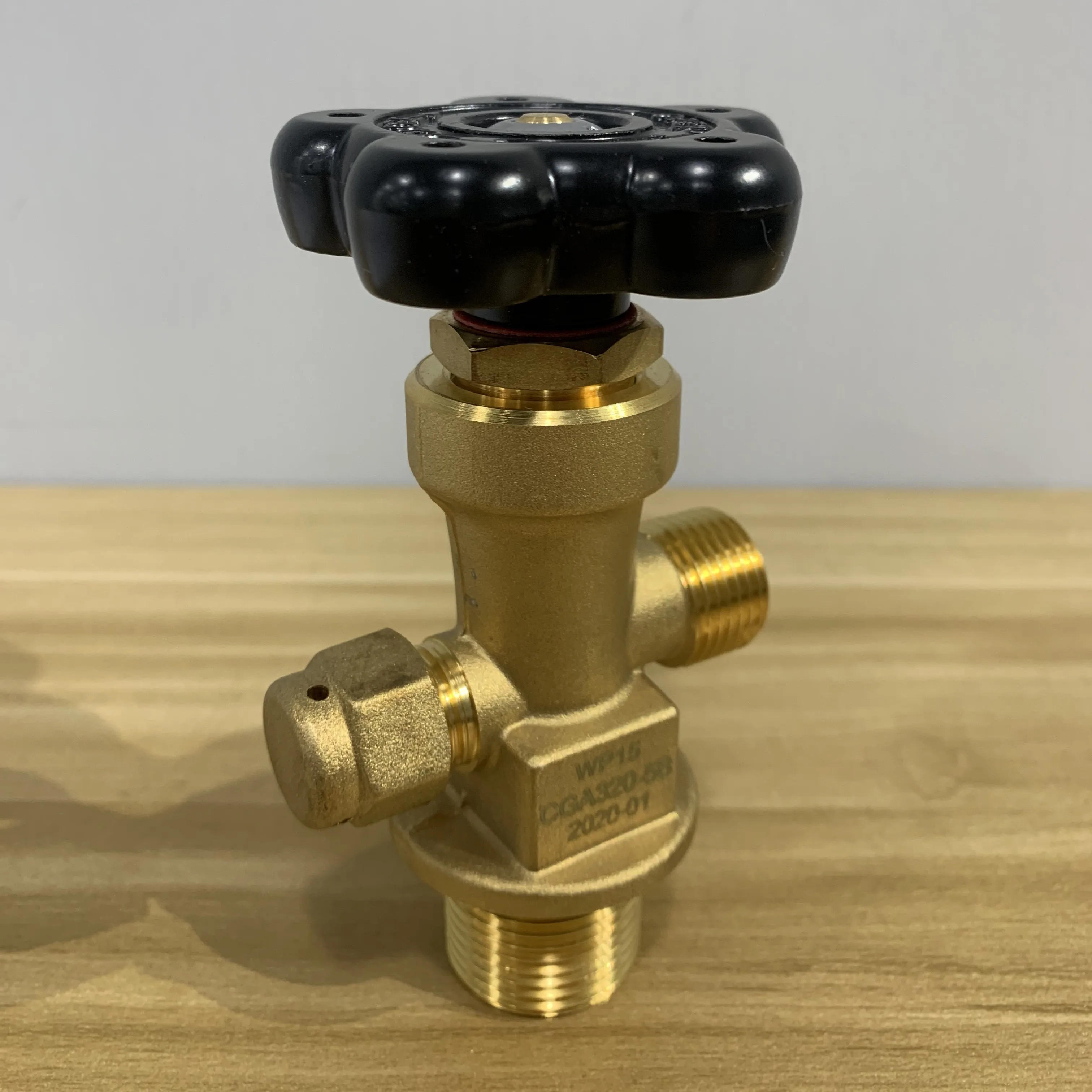 CGA320 CO2 Gas Cylinder Valve - 15mpa Brass for Industrial