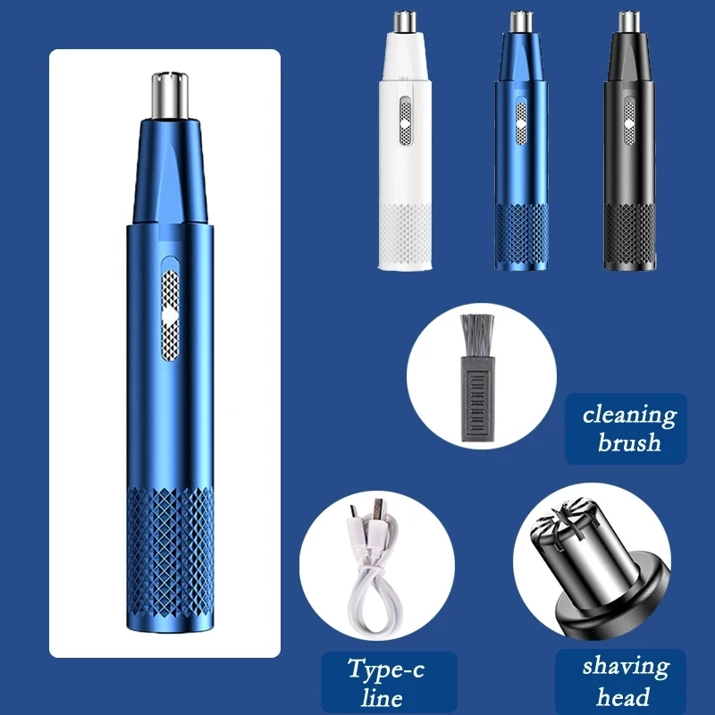2 in 1 Electric Nose Trimmer - Precision Hair Trimming