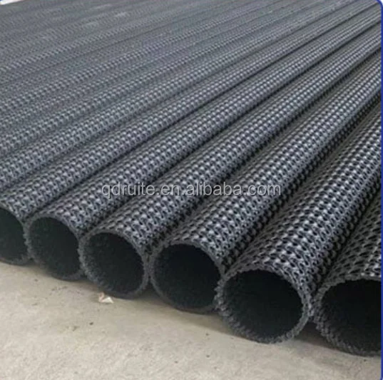 50/100/200mm Supply rigid permeable pipe permeable blind pipe HDPE ...