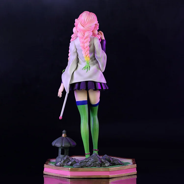25cm Demon Slayer Kanroji Mitsuri Figure Anime Kawaii Girl Hashira ...
